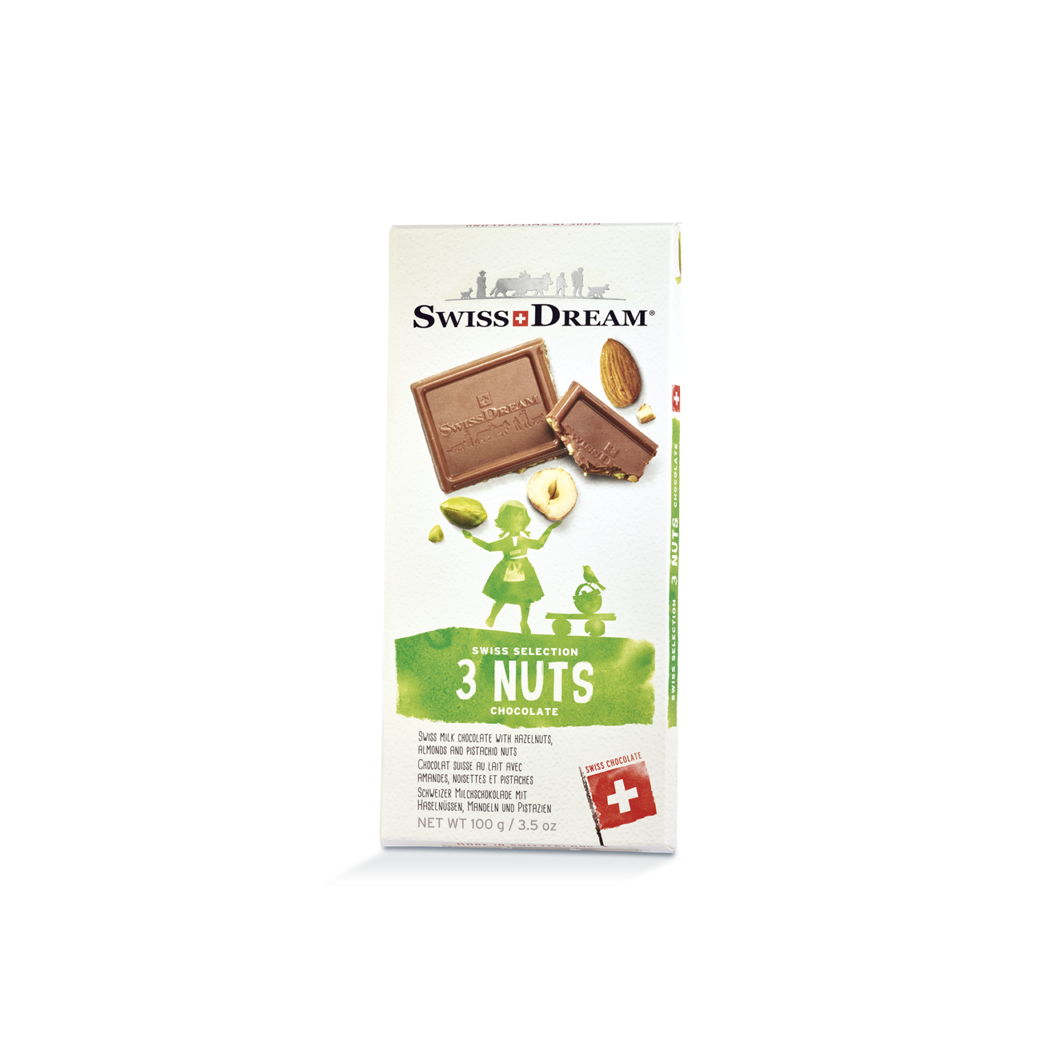 3 Nuts chocolate bar