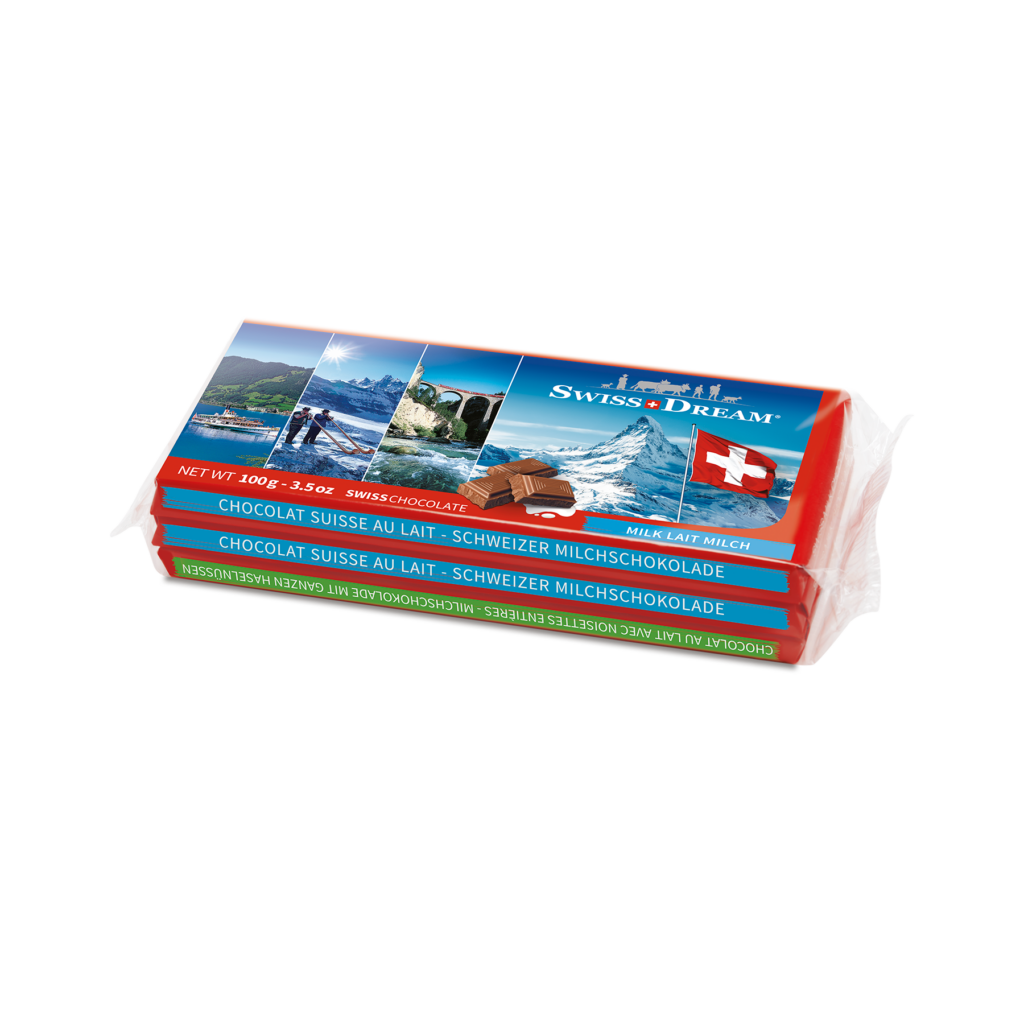 Home Swiss Souvenir Chocolate bars – Three pack