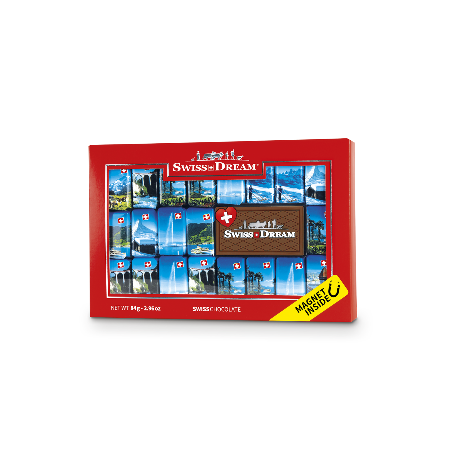 Box of 21 Napolitain and magnet